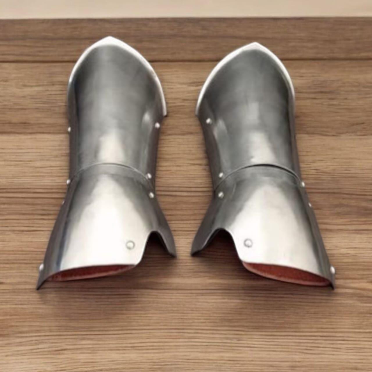 Medieval Steel Fingerless Gauntlets: Articulated Gothic Armor, LARP ...