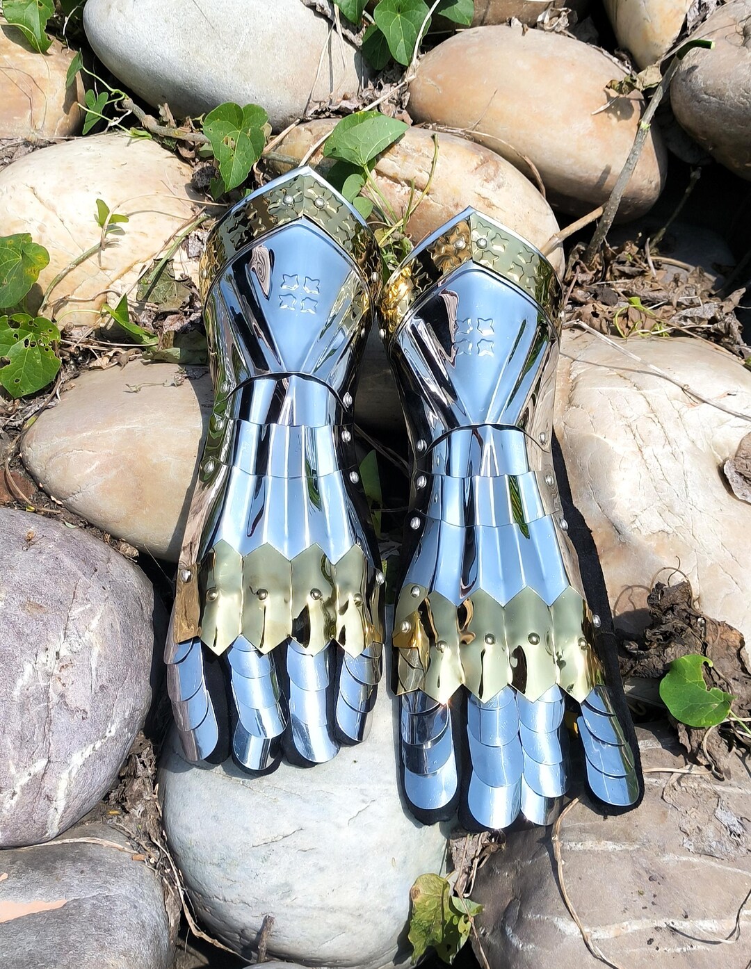 Medieval Knight Gauntlet Armor, Larp Armor, Cosplay Armor,sca Armor ...