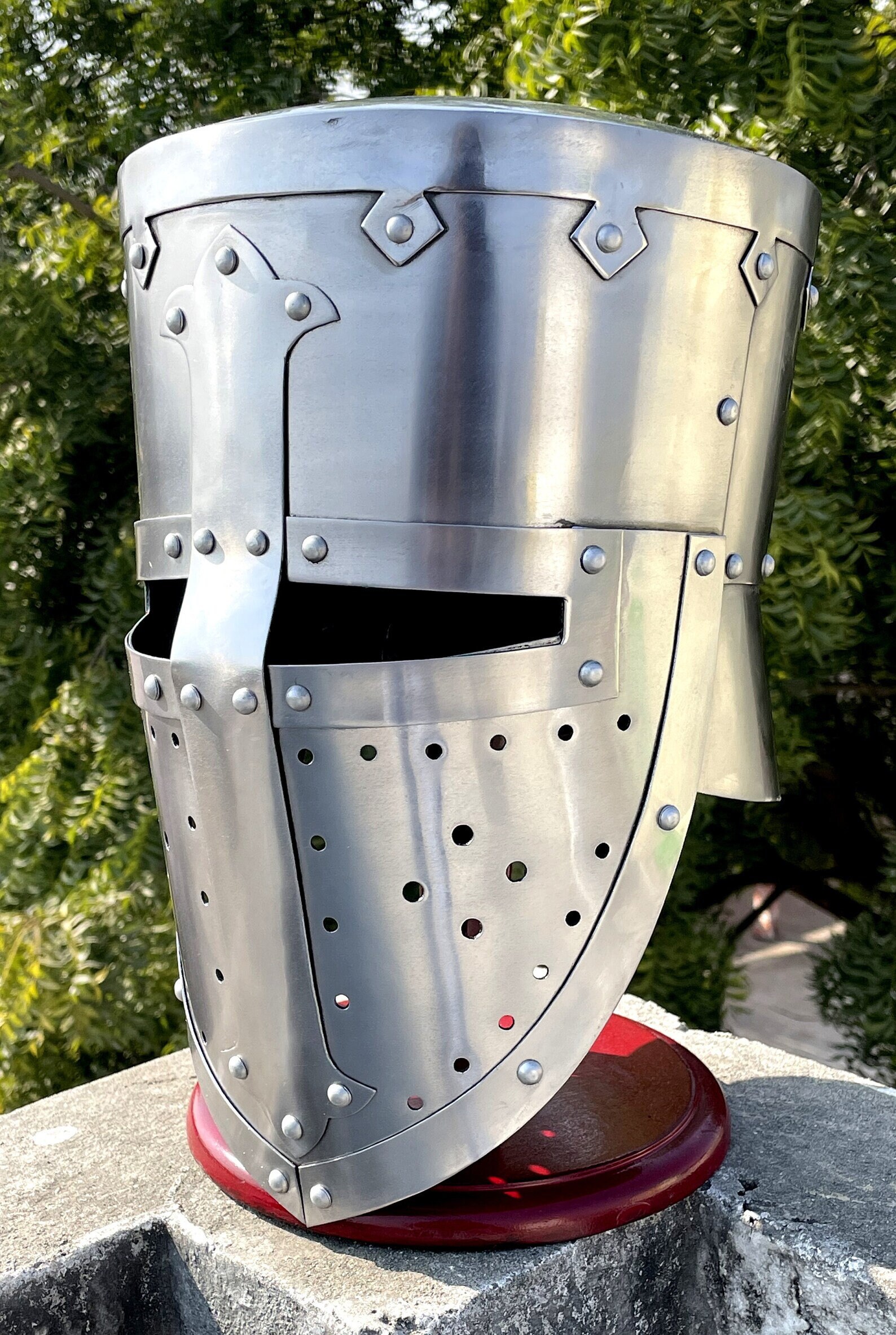 Medieval Knight Templar Helmet Knights Templar Helmet - Etsy