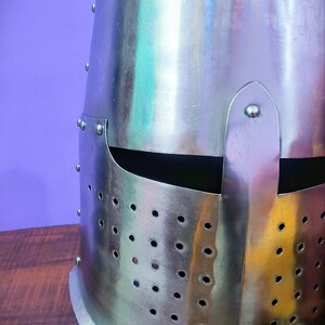 Medieval Crusader Helmet, Bucket Helmet - Etsy Canada