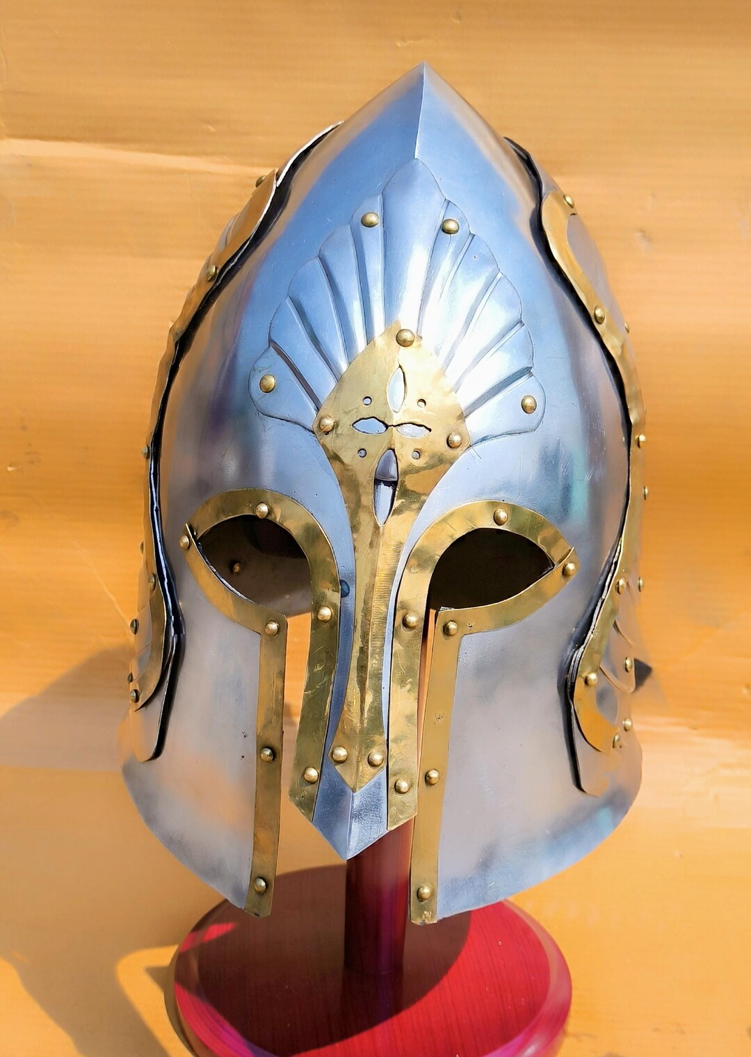 Medieval Roa Bascinet Helmet 18 Gauge Knight Viking Helmet Gift - Etsy