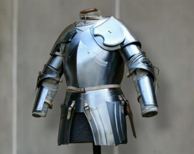 Medieval Larp Knight Armor Breastplate Gothic Cuirass/halloween ...