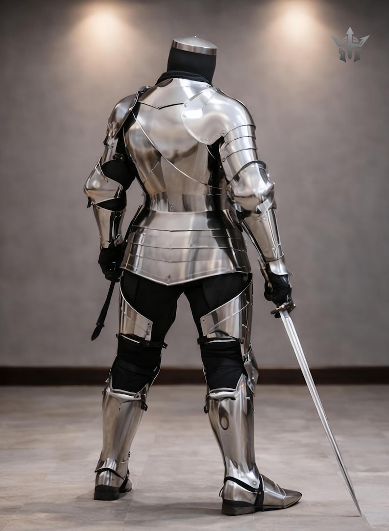 Full Body Knight Armor Suit – Handmade Steel Plate Costume for LARP ...