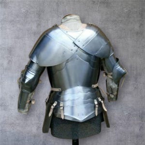 Medieval Knight Half Armor Suit, Handmade Steel Armor, Renaissance ...