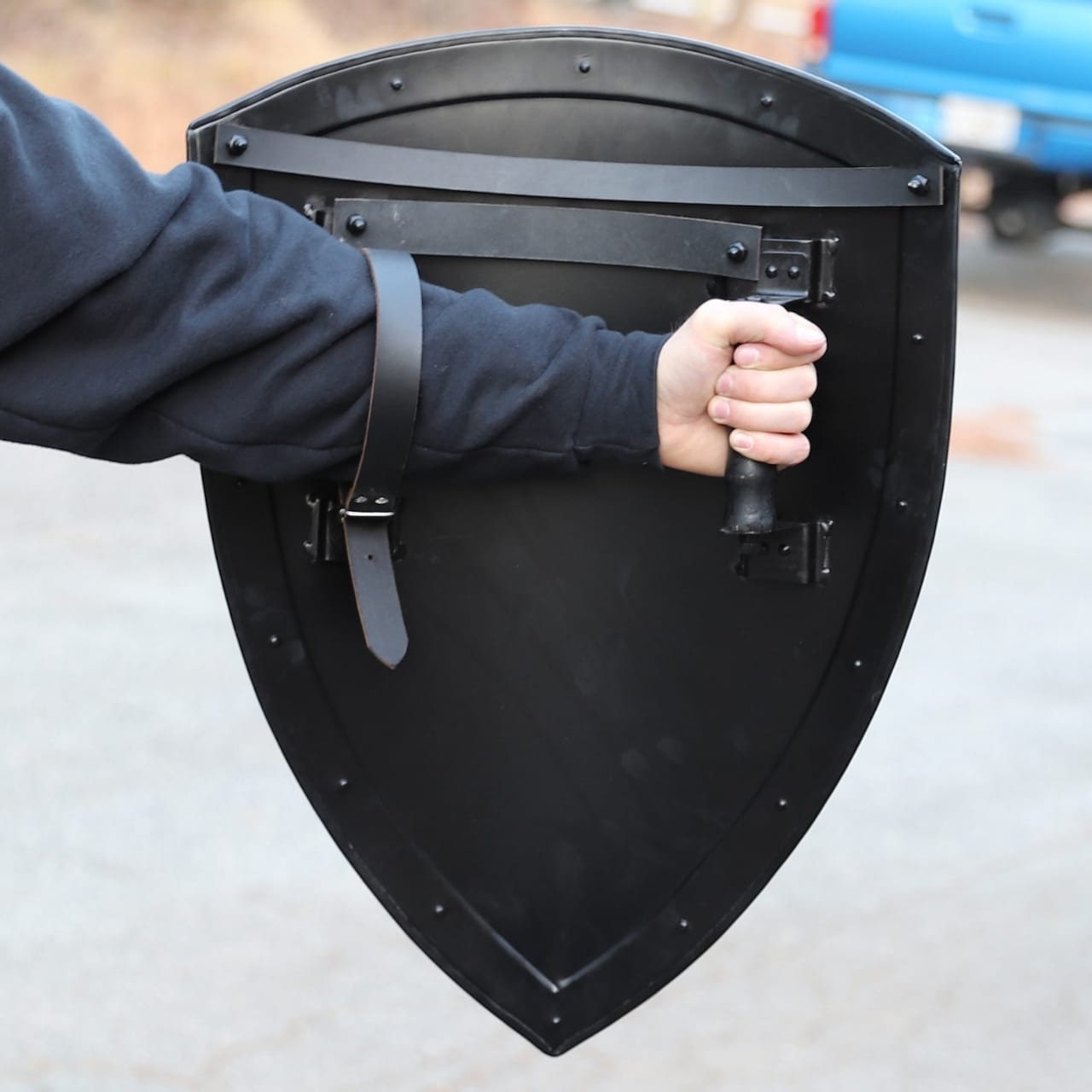 Shield Functional 18 Gauge Steel Medieval Historical Replica Blank ...