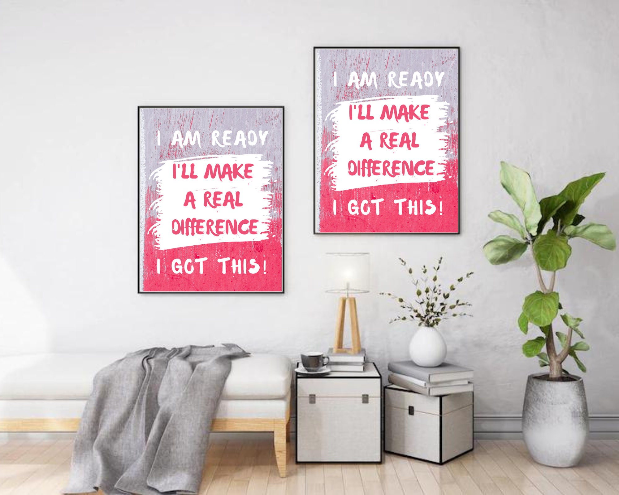 Printable Inspirational Workplace Art, Motivational Office Wall Art ...