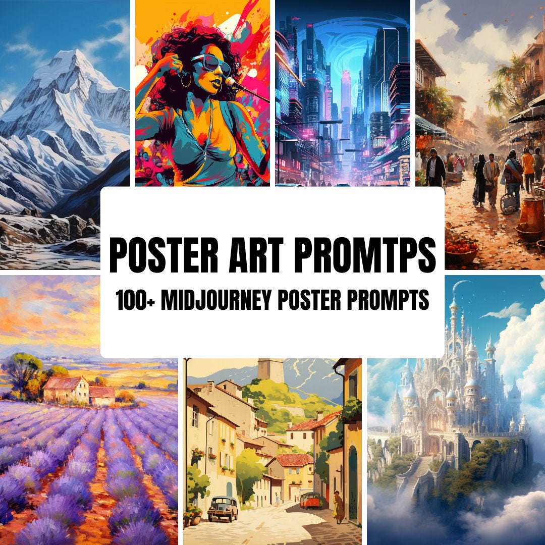 Poster Art Midjourney Prompts, AI Art, Midjourney Prompt, Midjourney AI ...