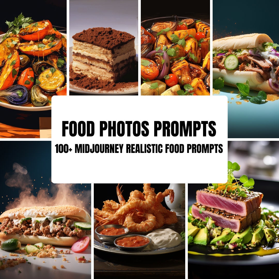 Midjourney Realistic Food Prompts, Food Photos, Food Images, Midjourney ...