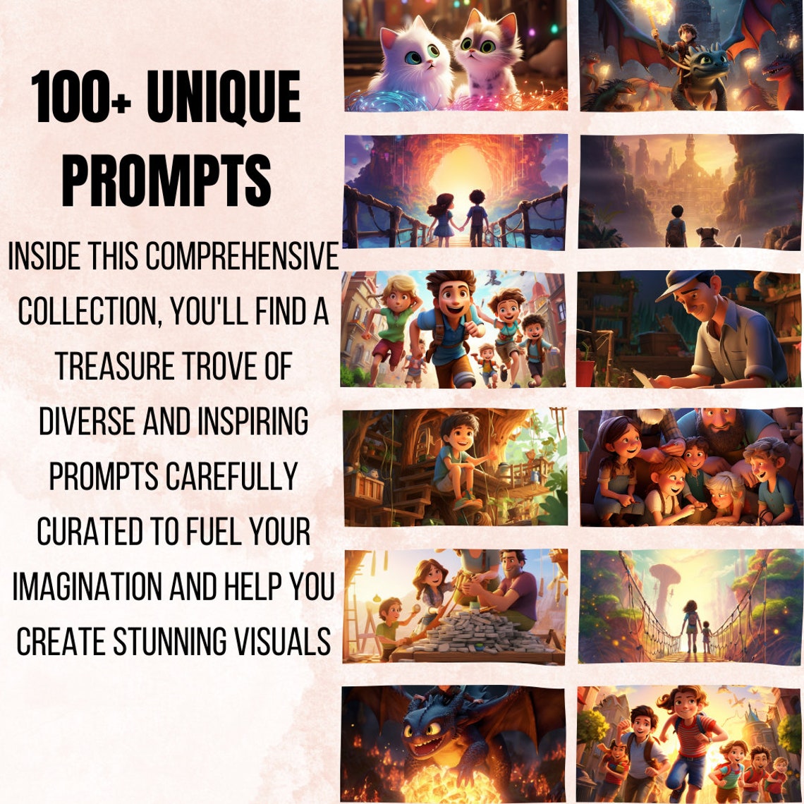 Midjourney Pixar Style Prompts, Midjourney Prompts, Pixar Characters ...