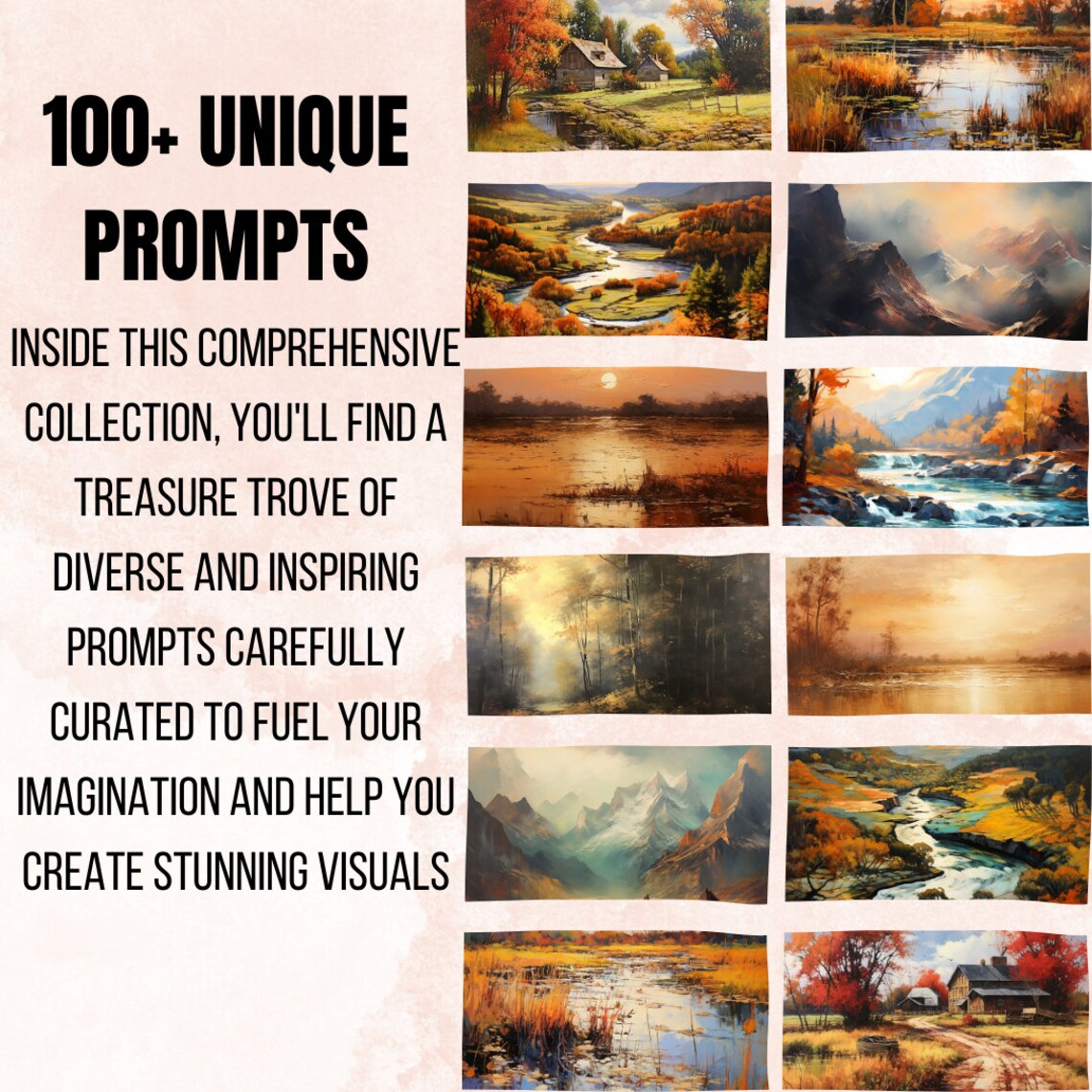 Midjourney Autumn Style Prompts, Midjoruney Prompts, Ai Art, Digital ...