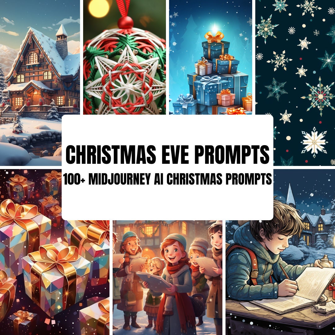 Midjourney Christmas Prompt, Midjourney Prompts, Digital Art, Santa ...