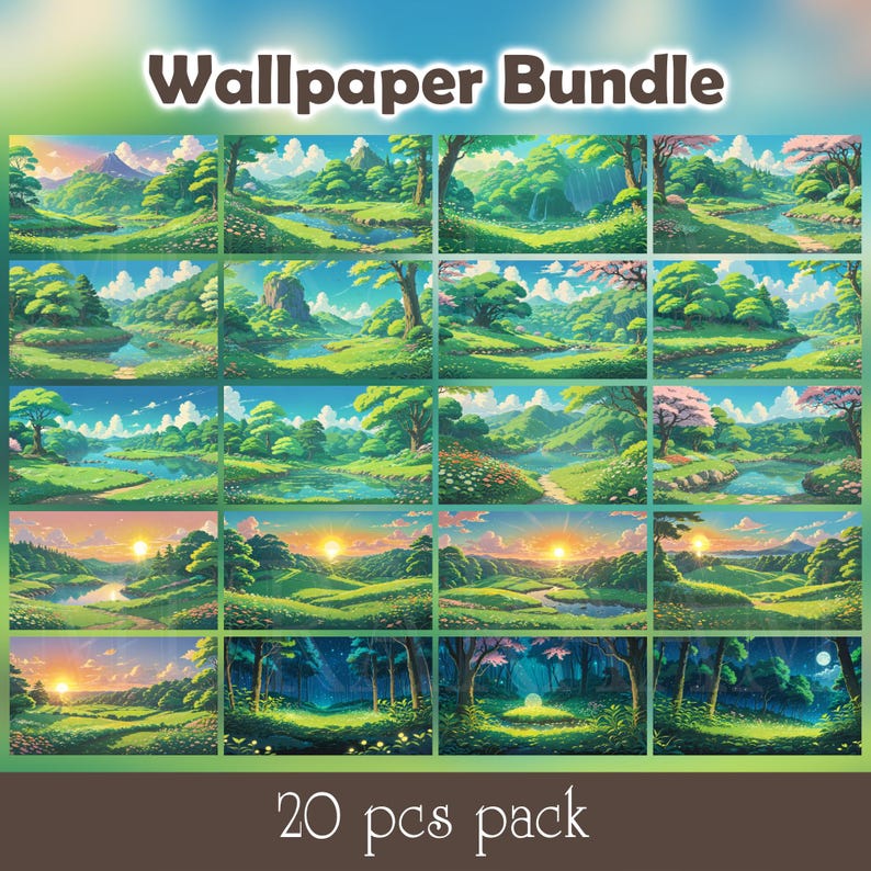 Lofi Spring Landscapes Wallpaper Studio Ghibli Inspired Desktop ...