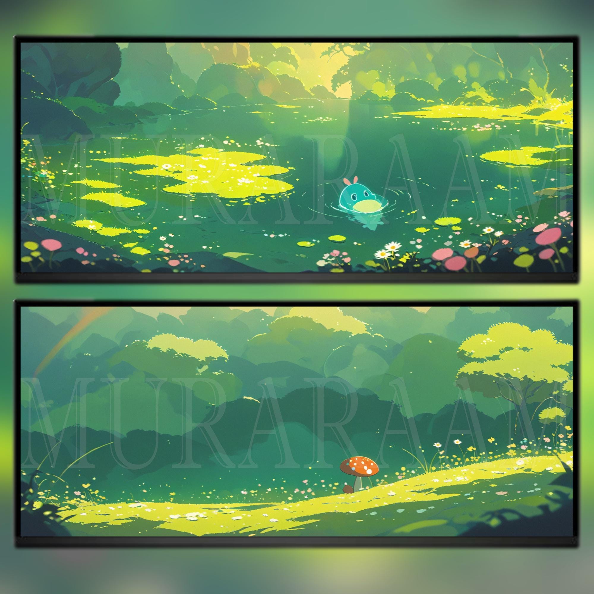 Ultrawide Lofi Spring Landscapes Wallpaper Lofi Widescreen Studio ...