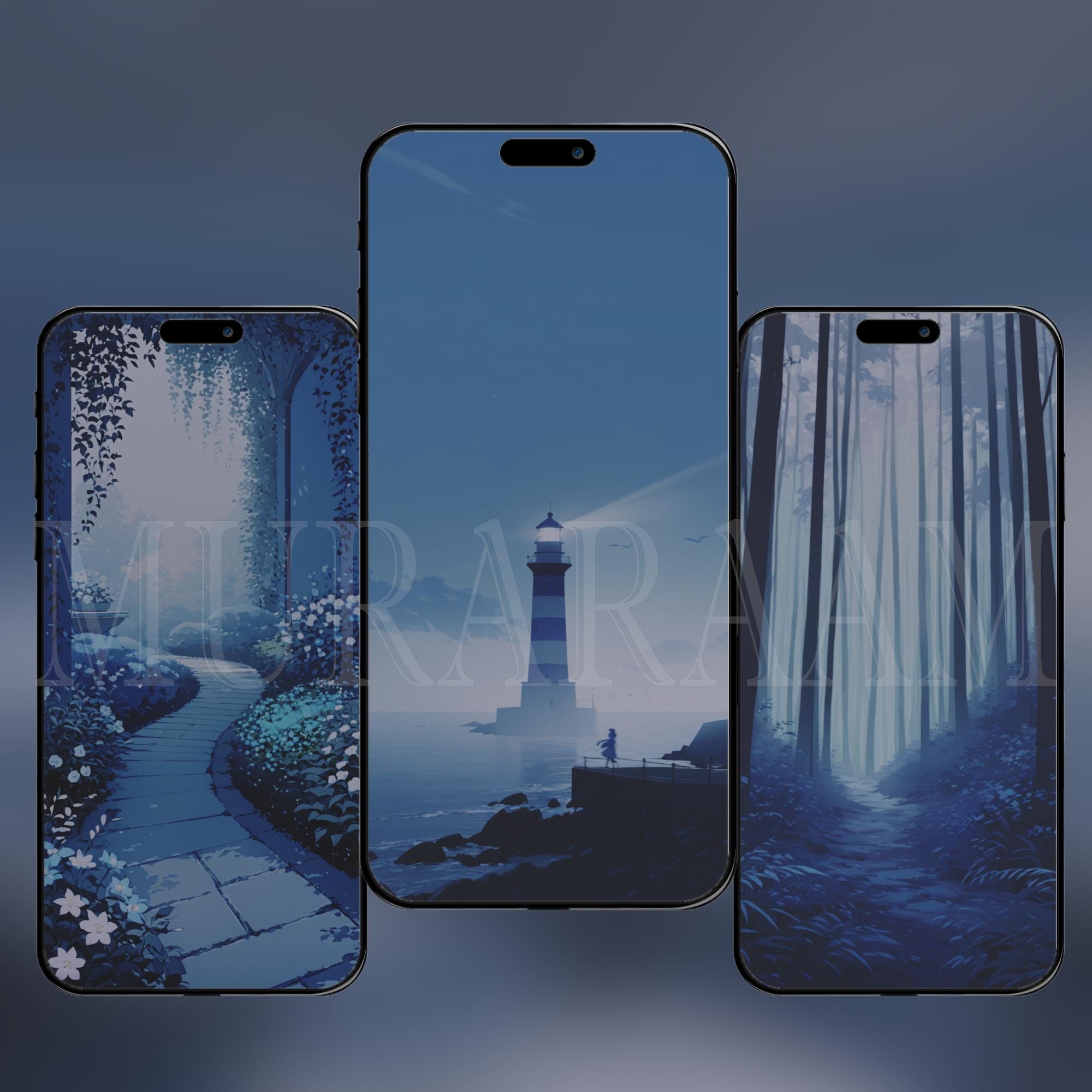 Lofi Moody Wallpapers Pastel Blue Wallpapers Sad Lonely Wallpaper ...