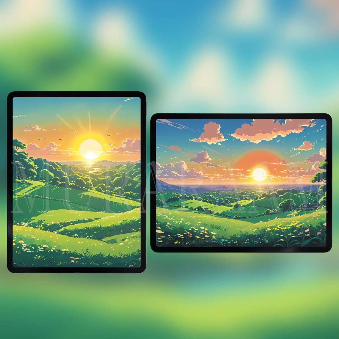 Lofi Spring Landscapes Wallpaper Studio Ghibli Inspired Desktop ...