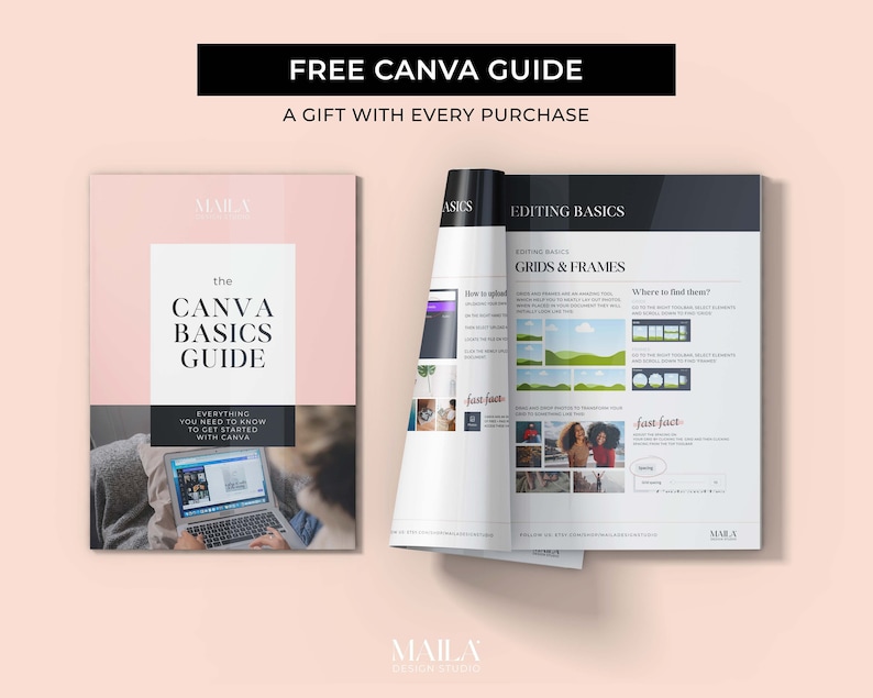 Clean & Modern Letterhead Template - Easy to Edit Canva Templates ...