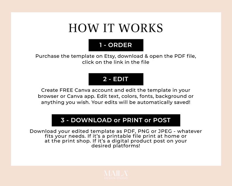 Clean & Modern Letterhead Template - Easy to Edit Canva Templates ...