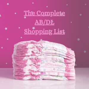 The Ultimate AB/DL Shopping List - Etsy