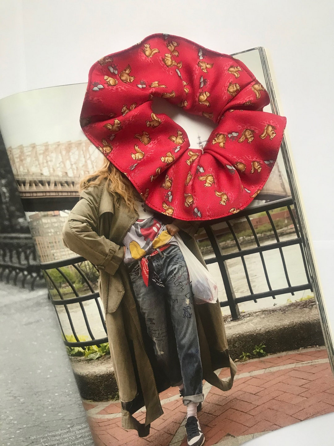 The Marilou Chouchou, squirrels Model Hermès Vintage - Etsy