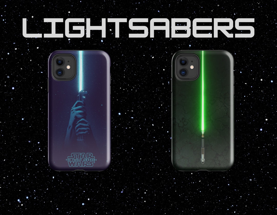 Cool Star Wars Lightsabers Two Colours Tough Case for iPhone - Etsy