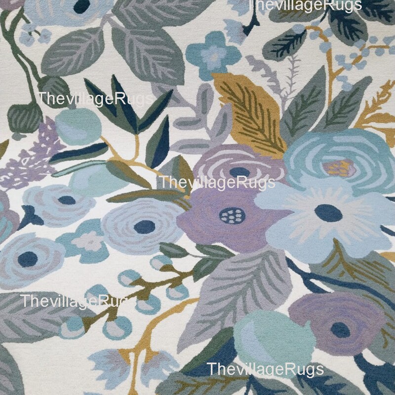 Floral Tufted Rug - Etsy