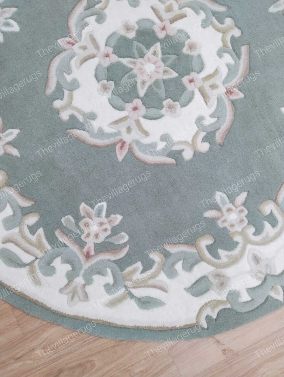 Premium Abushan Rug Hand Tufted Floral Rug Handmade Wool Carving Rug ...