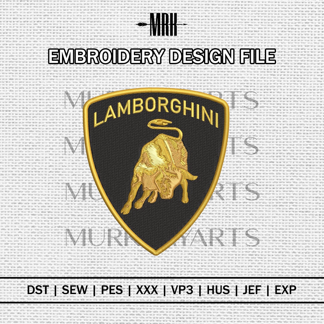 Logo Embroidery Design File Embroidery Machine Design File - Etsy