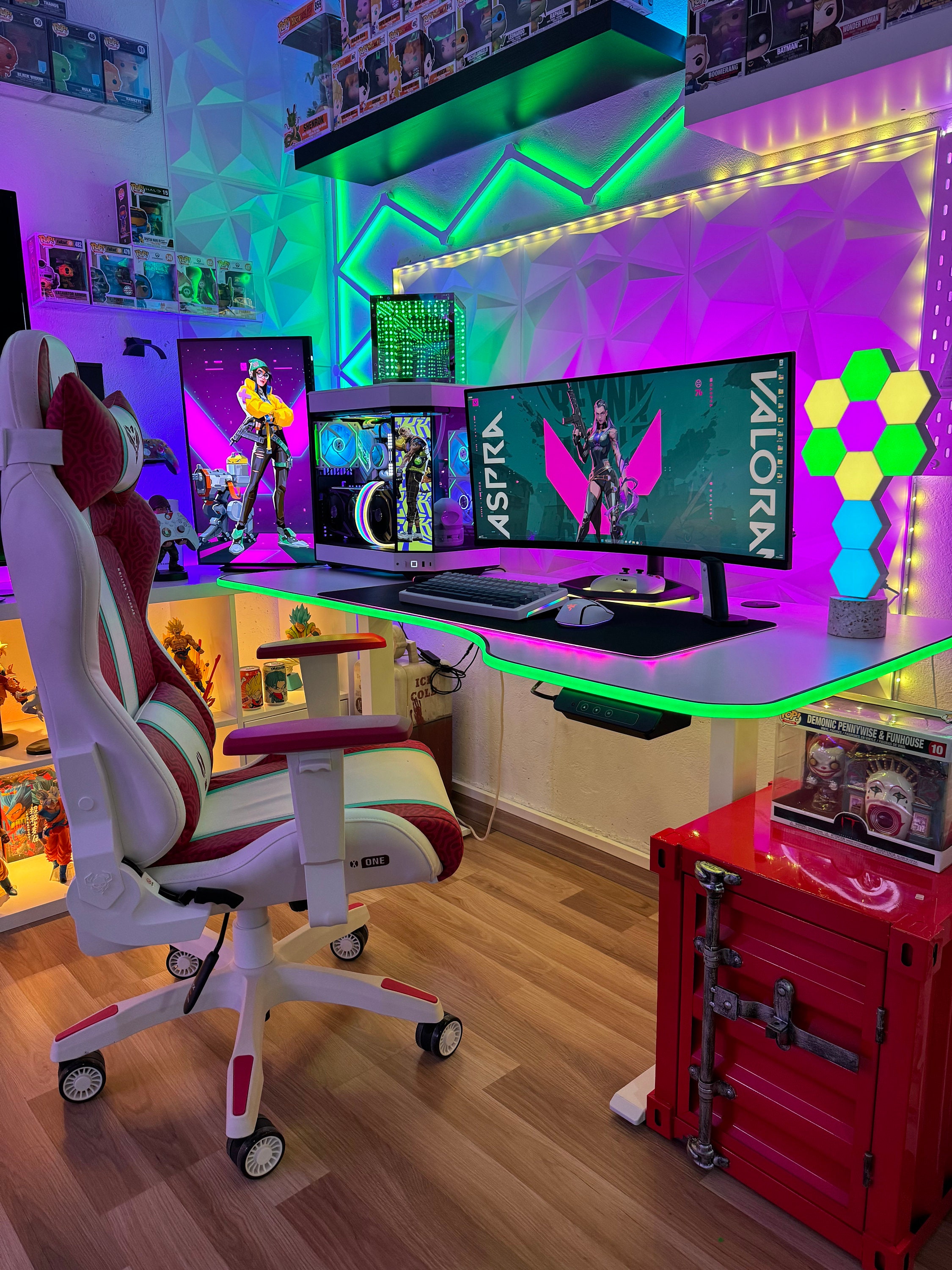 Metal Cabinet in Container Design Cool Industrial Metal Retro Gaming ...