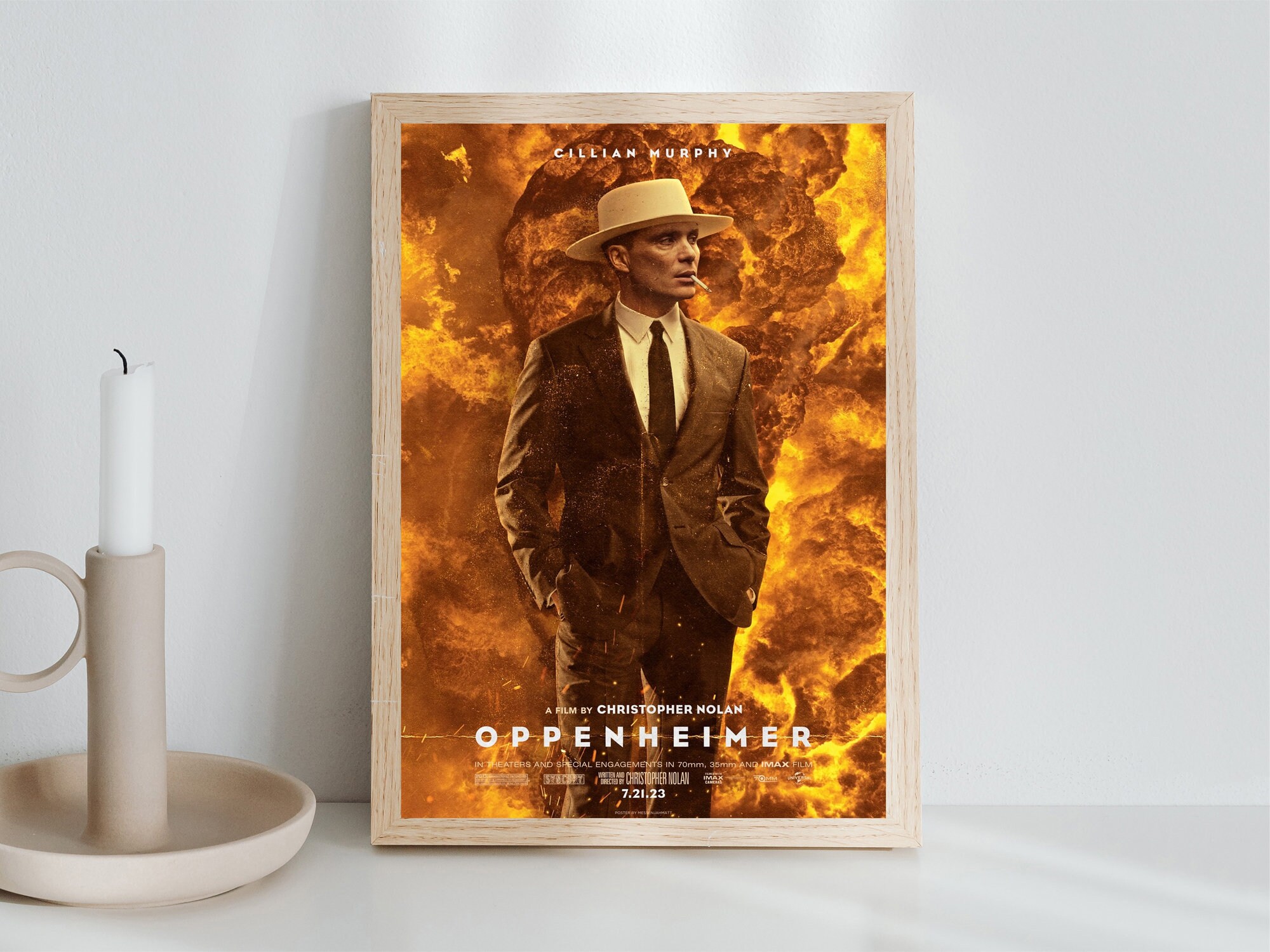 Oppenheimer Poster 2023 Film Poster sold by Electric | SKU 45564067 ...