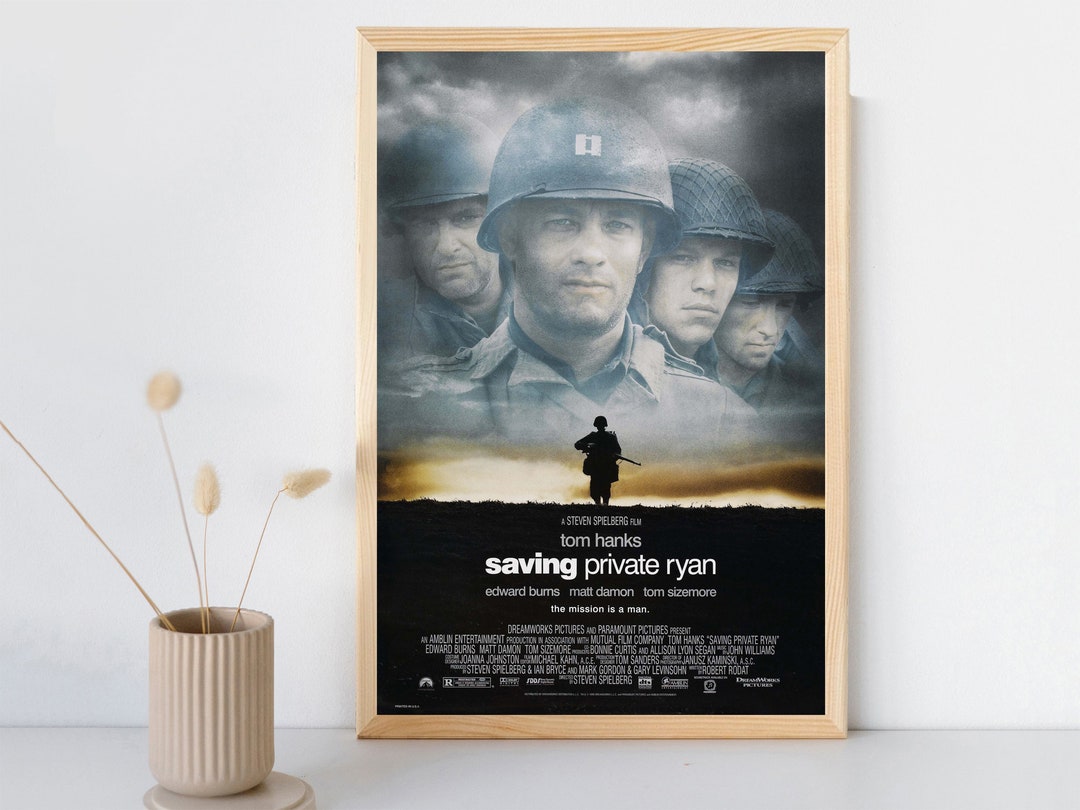 Saving Private Ryan Movie Poster 2023 Film/room Decor Wall - Etsy