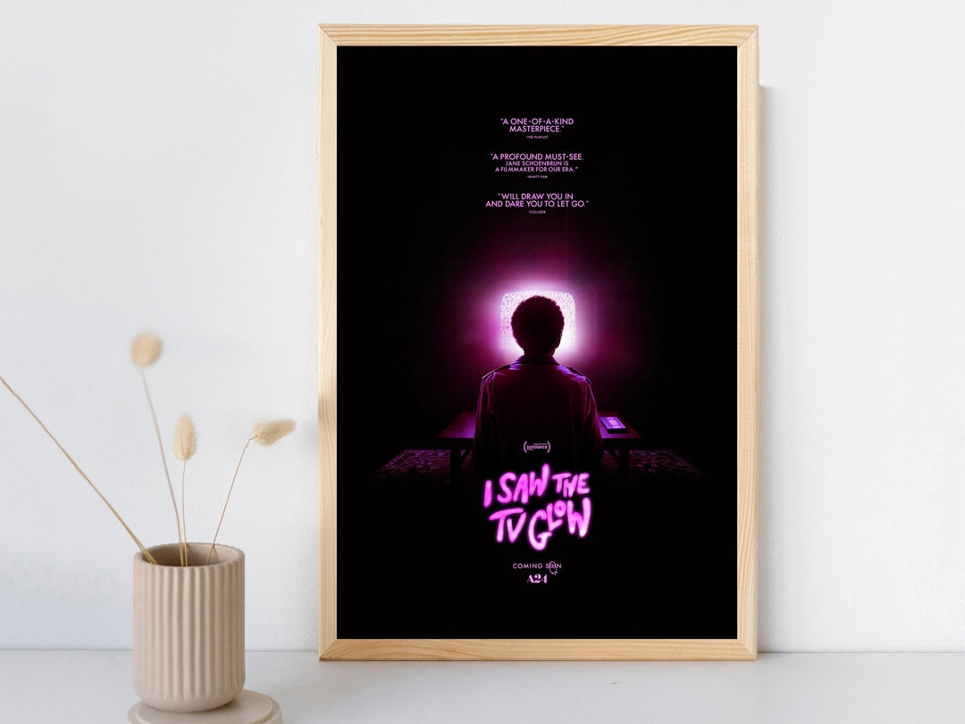 I Saw the TV Glow Movie Poster 2023 Film/room Decor Wall Art/poster ...