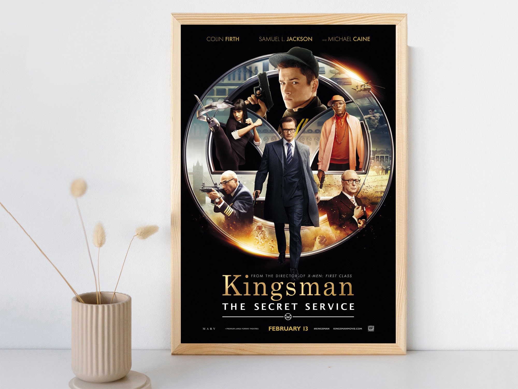 Kingsman the Secret Service Movie Poster 2023 Film/room Decor Wall Art ...