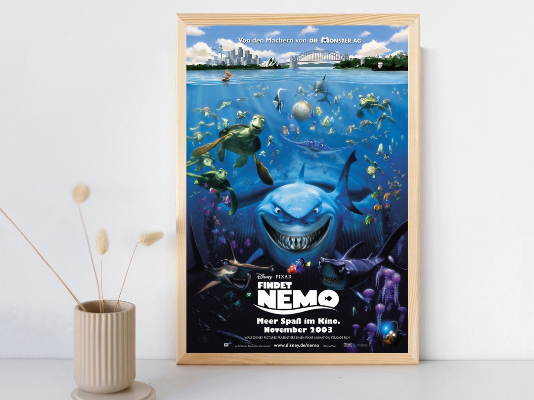 Finding Nemo Movie Poster 2023 Film/room Decor Wall Art/poster Gift ...