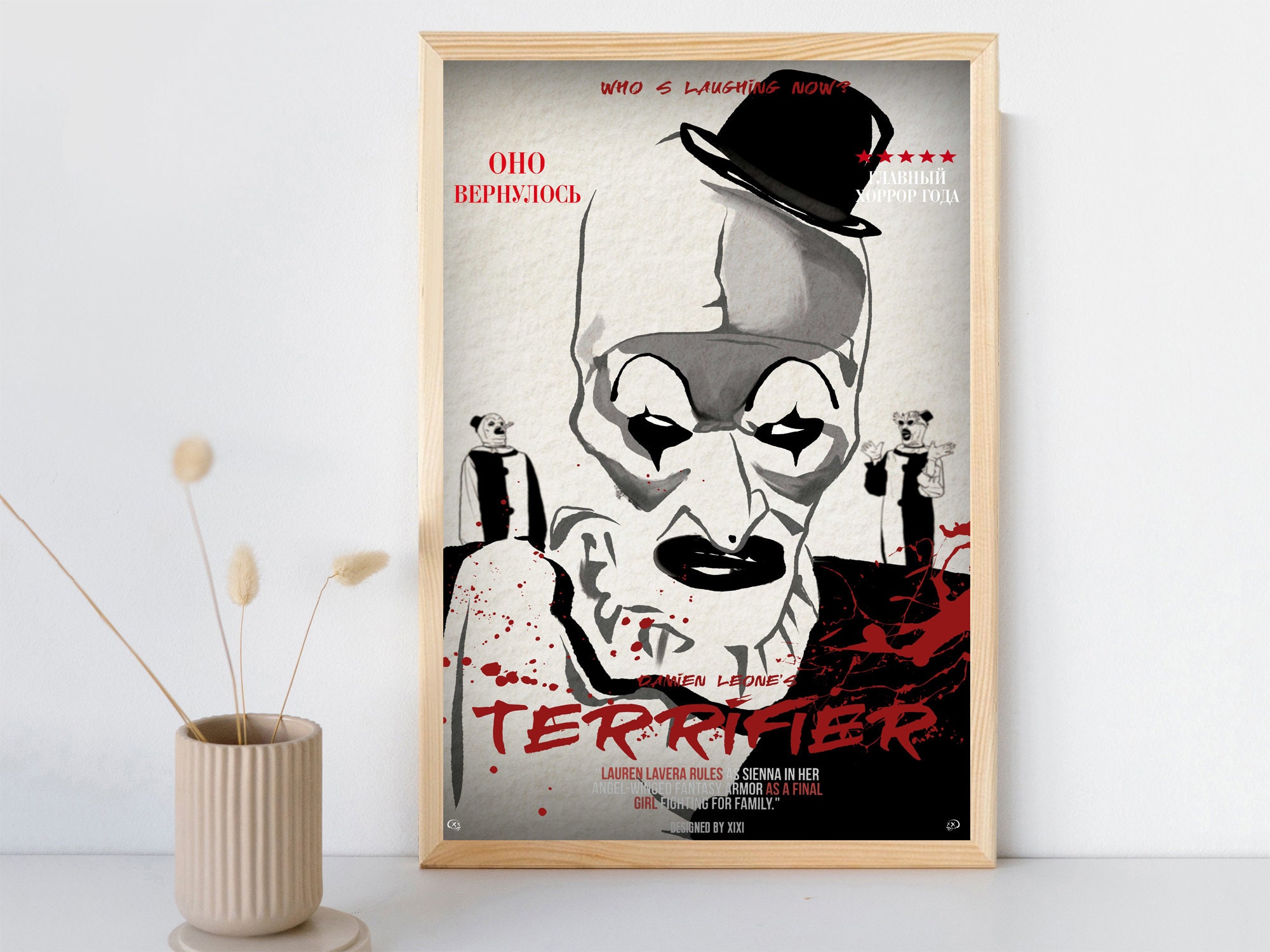 Terrifier 2 Movie Poster 2023 Film/room Decor Wall Art/poster Gift ...