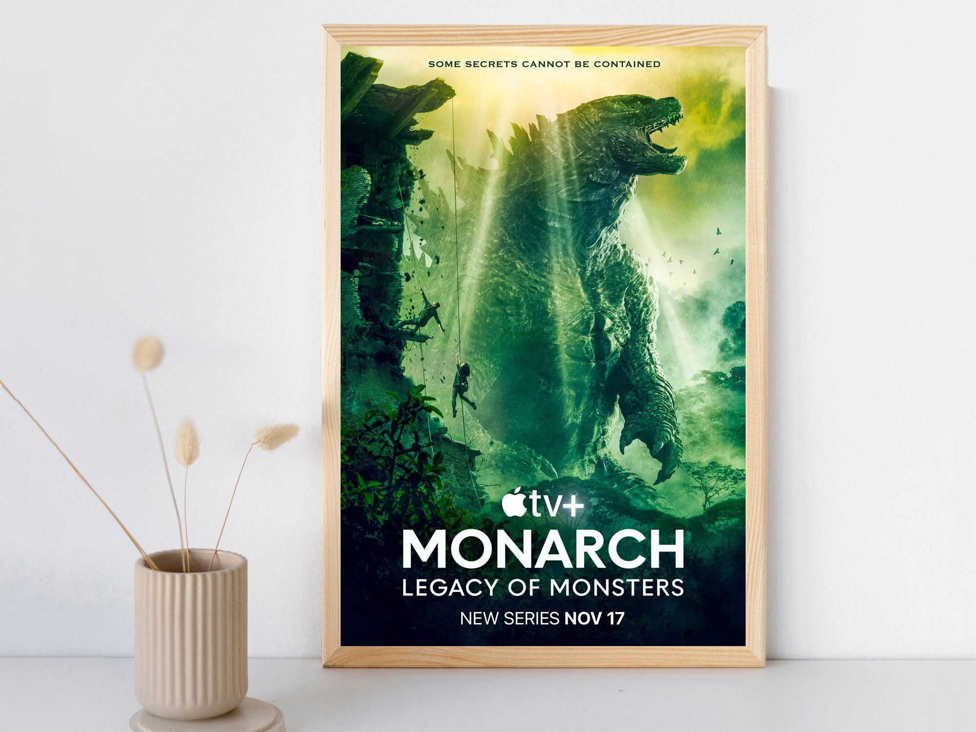 Monarch Legacy of Monsters Movie Poster 2023 Film/room Decor Wall Art ...