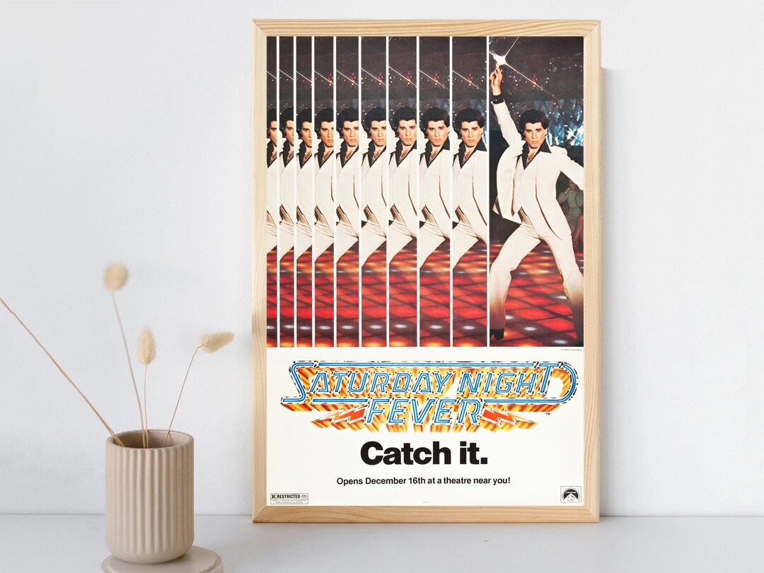 Saturday Night Fever Movie Poster 2023 Film/room Decor Wall Art/poster ...