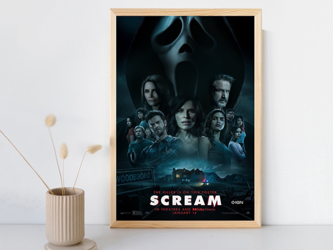 Scream 5 Movie Poster 2023 Film/room Decor Wall Art/poster - Etsy