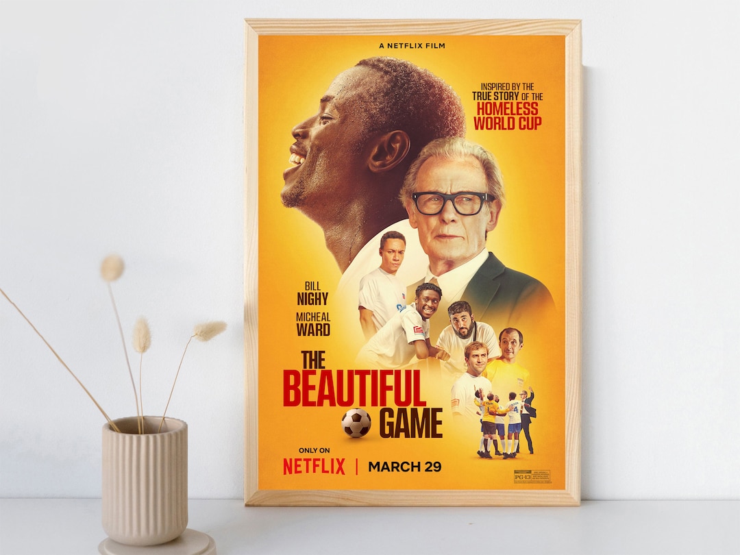 The Beautiful Game Movie Poster 2023 Film/room Decor Wall Art/poster ...
