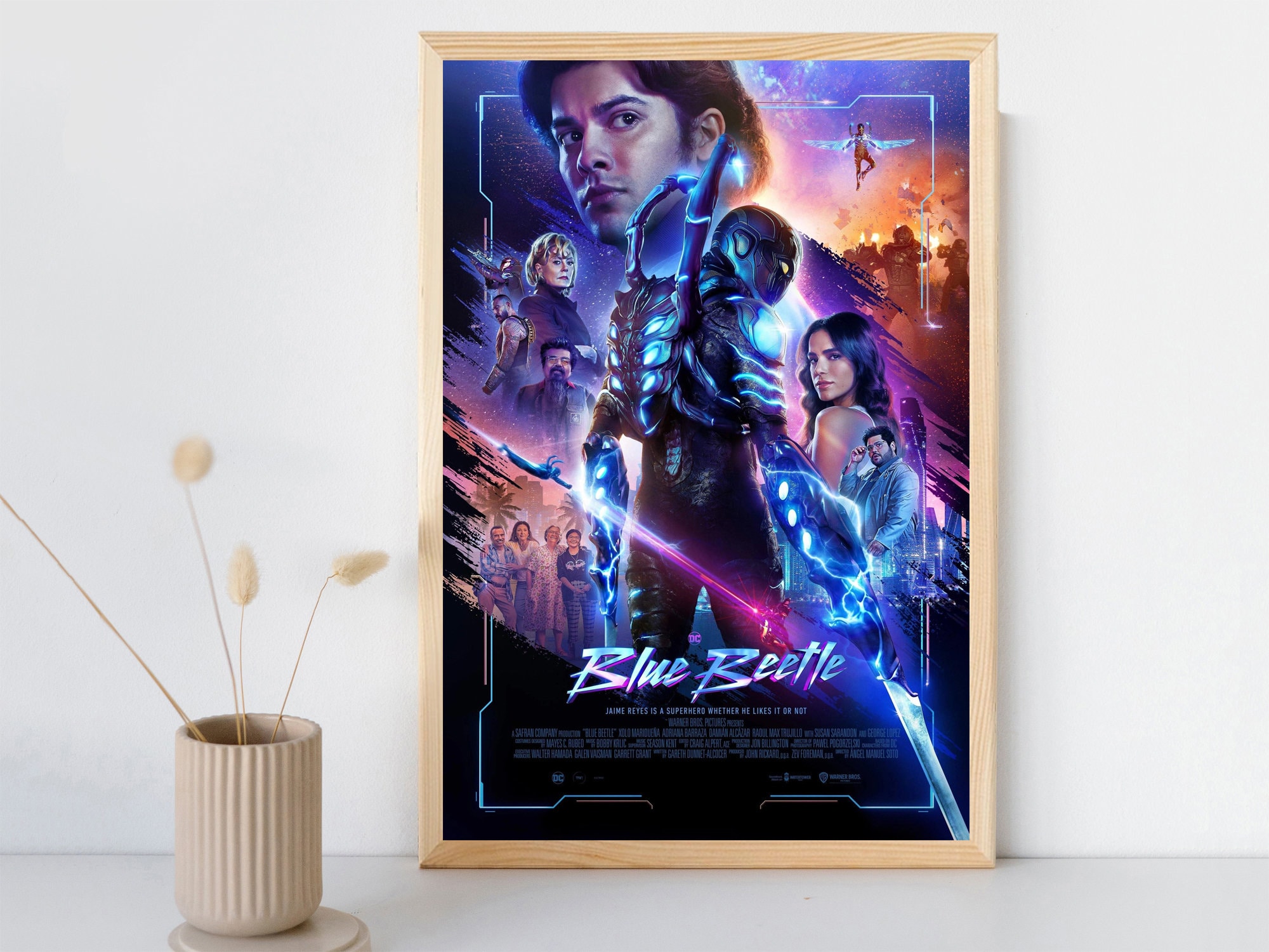 Blue Beetle Movie Poster 2023 Film Poster sold by Lois-Workable | SKU ...