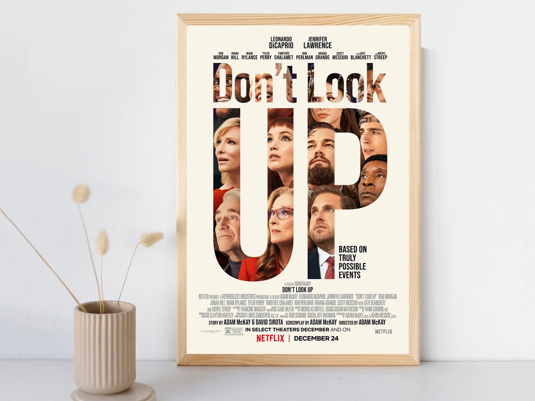 Dont Look up Movie Poster 2023 Film/room Decor Wall Art/poster Gift ...