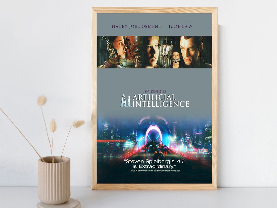AI Artificial Intelligence Movie Poster 2023 Film/room Decor Wall Art ...