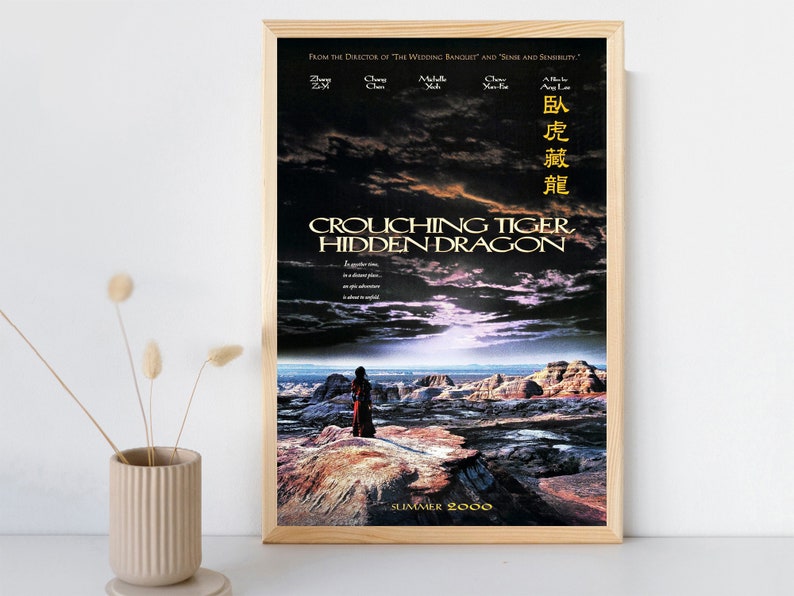 Crouching Tiger Hidden Dragon Movie Poster 2023 Film/room Decor Wall ...