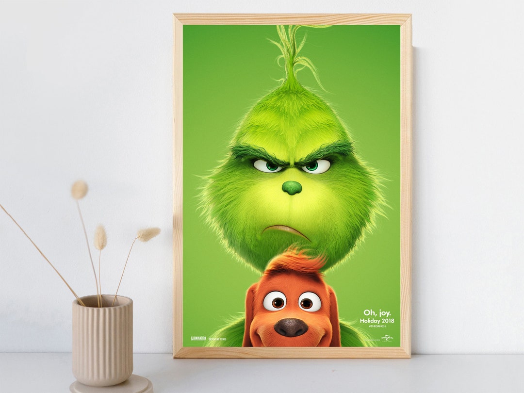 The Grinch Movie Poster 2023 Film/room Decor Wall Art/poster Gift ...