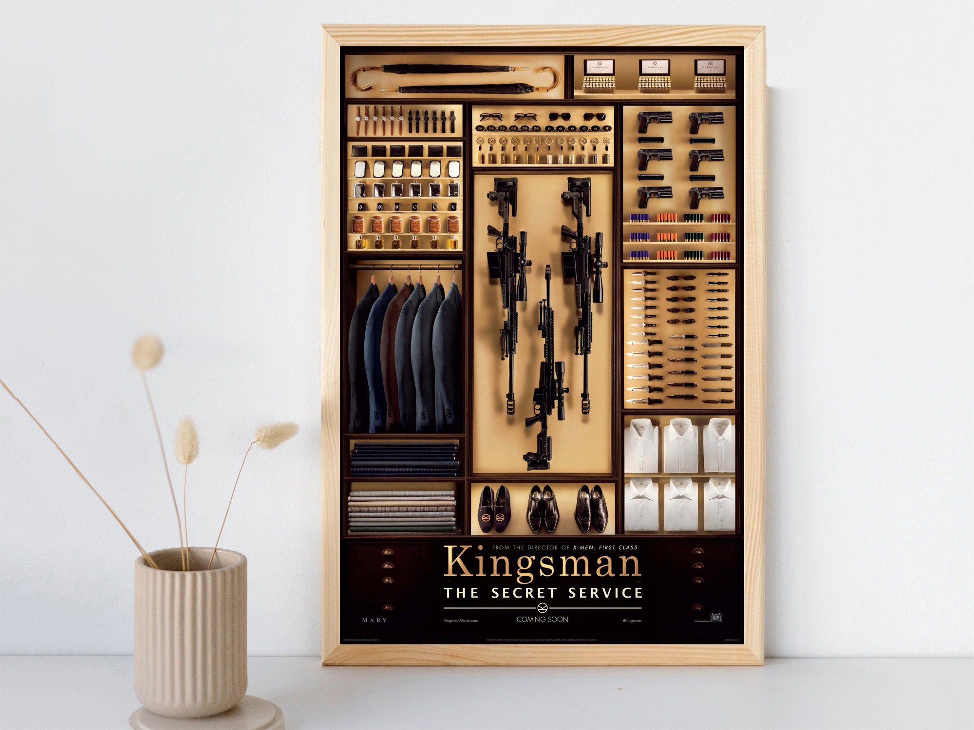 Kingsman the Secret Service Movie Poster 2023 Film/room Decor Wall Art ...