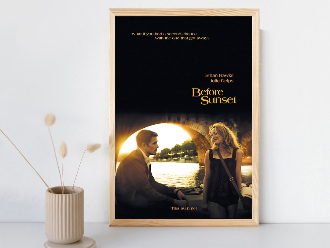 Before Sunset Movie Poster 2023 Film/room Decor Wall Art/poster Gift ...