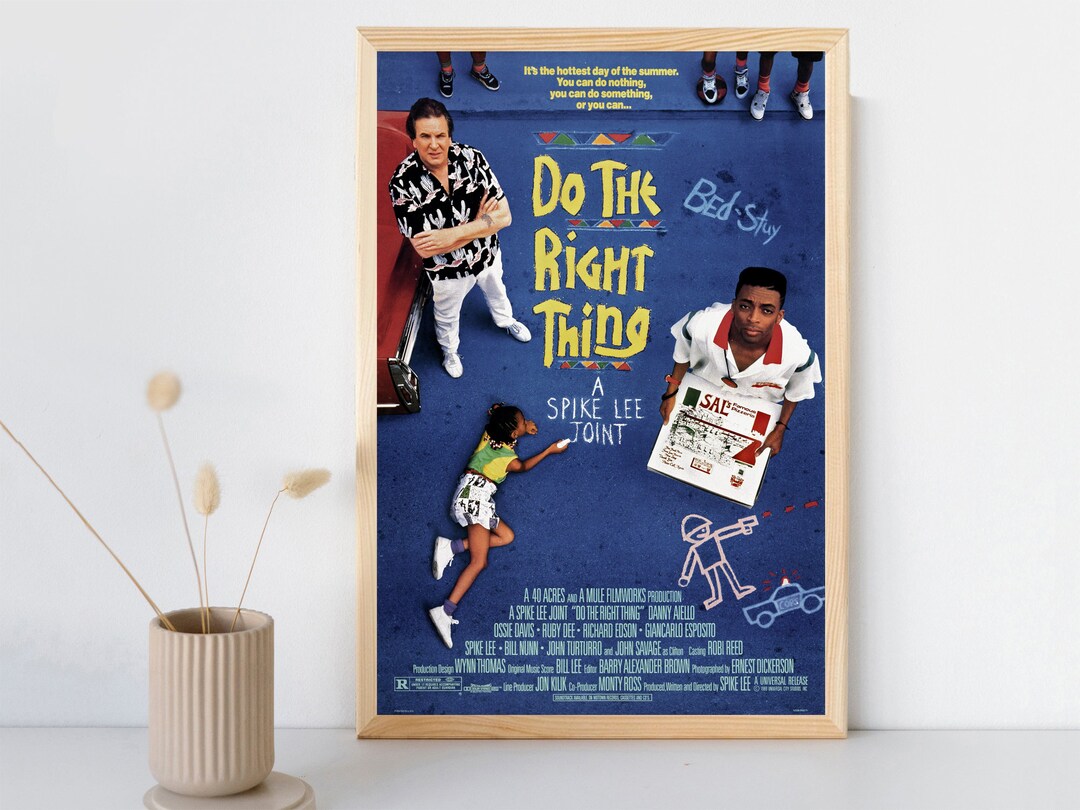 Do the Right Thing Movie Poster 2023 Film/room Decor Wall - Etsy