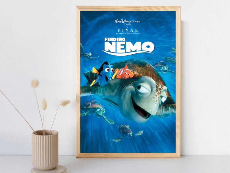 Finding Nemo Movie Poster 2023 Film/room Decor Wall Art/poster Gift ...