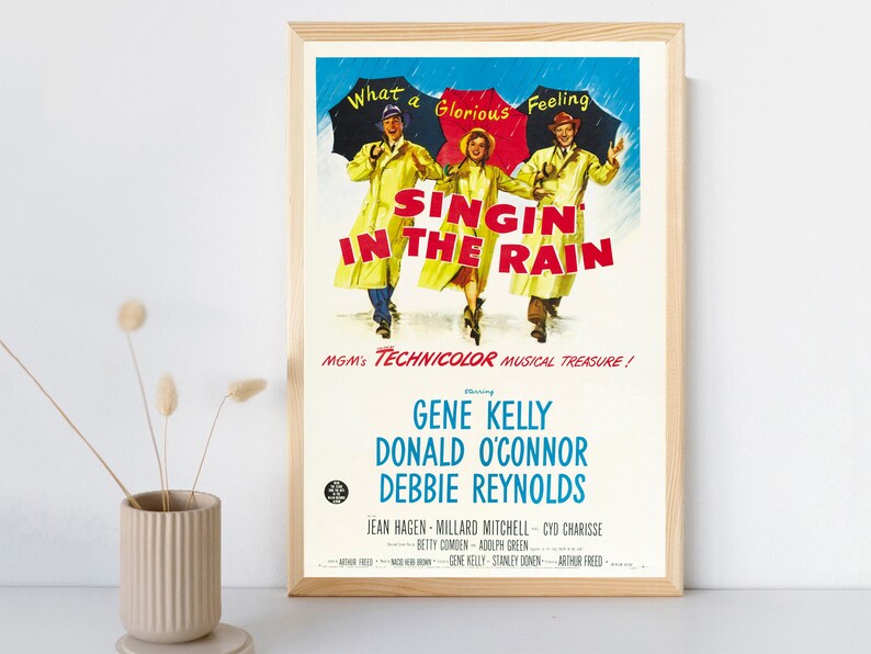 Singin in the Rain Movie Poster 2023 Film/room Decor Wall Art/poster ...