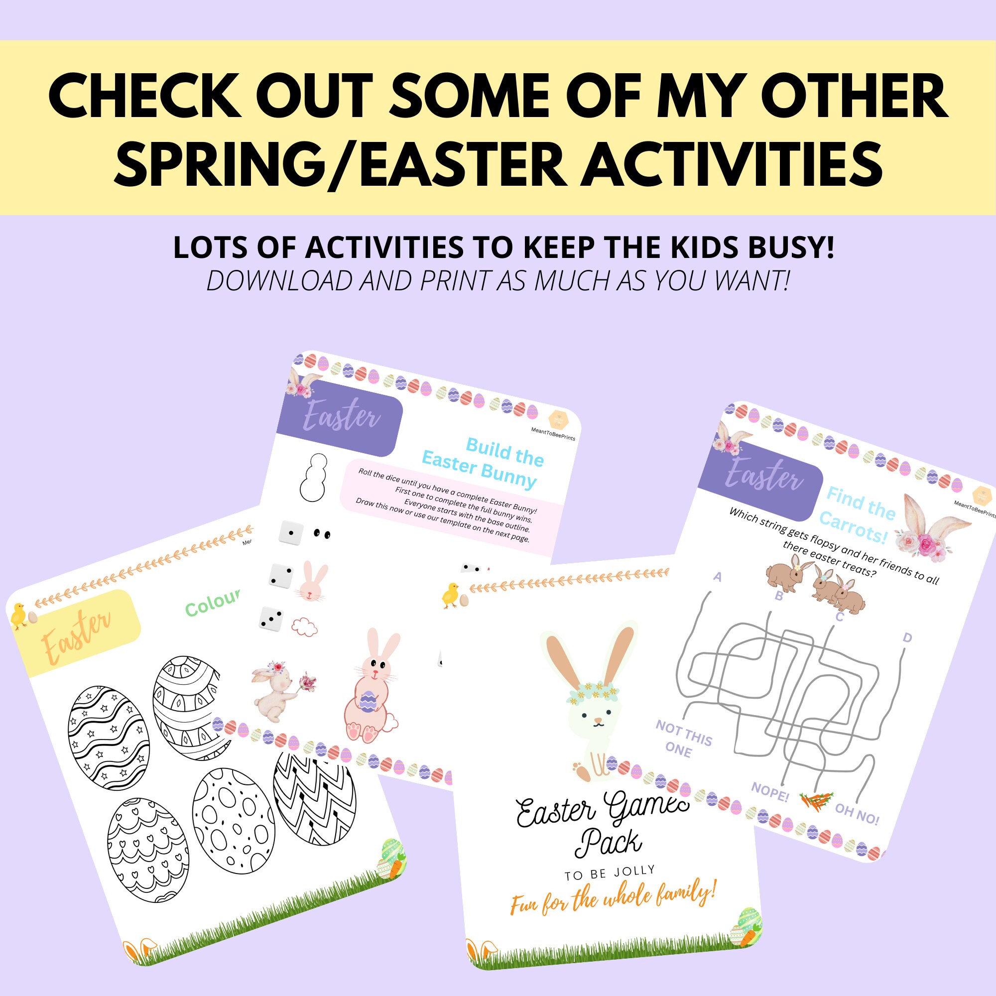 Indoor Easter Scavenger Hunt - Etsy