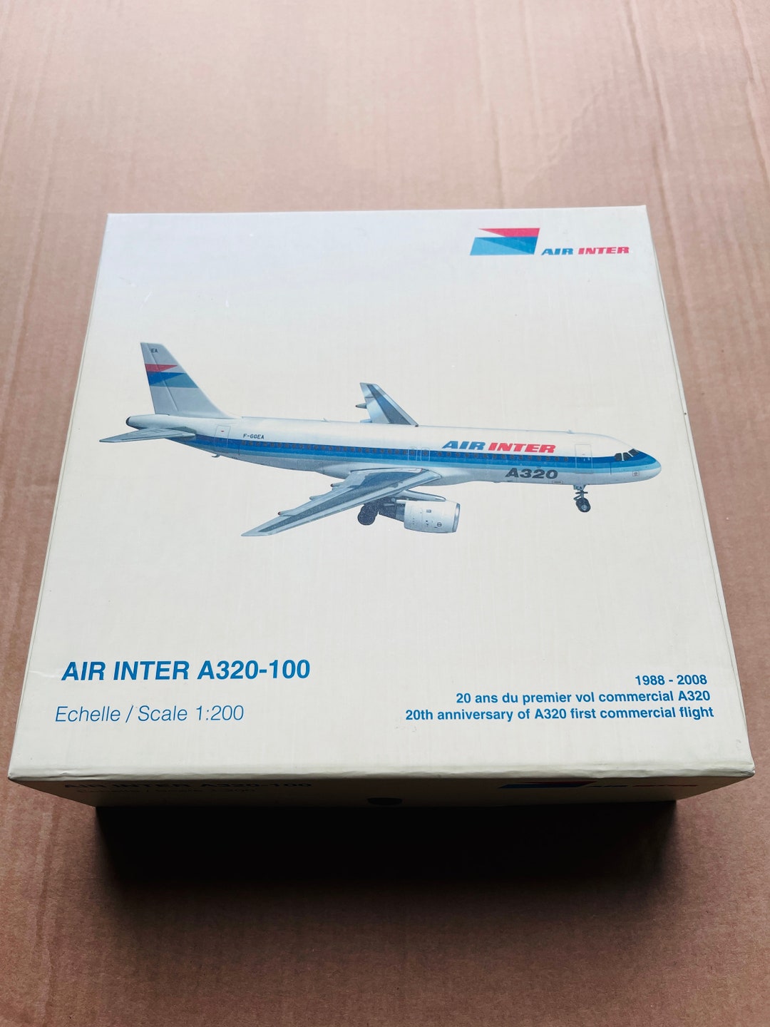 Very Rare Gemini Jets Air Inter France Airbus A320-100 No Winglets ...